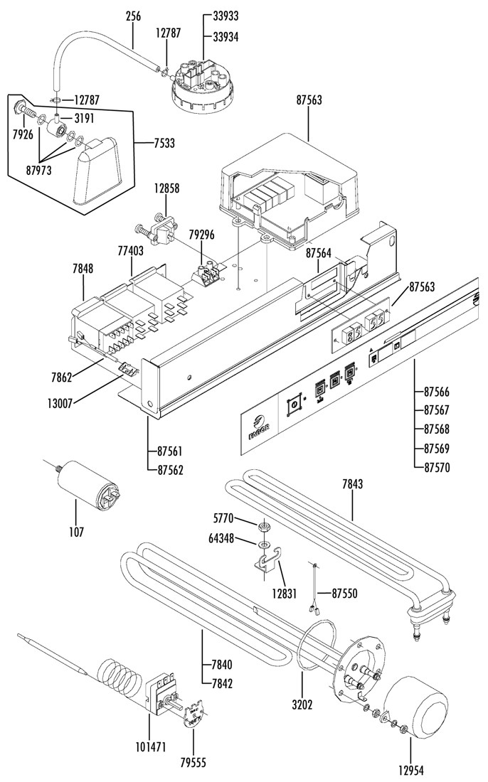 Exploded views for Horeca, Refrigeration & HVAC equipment