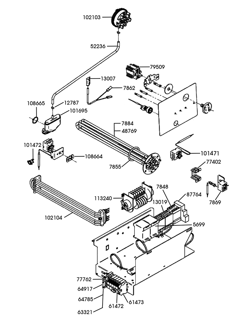 Exploded views for Horeca, Refrigeration & HVAC equipment