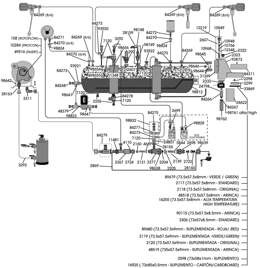 Exploded views for Horeca, Refrigeration & HVAC equipment