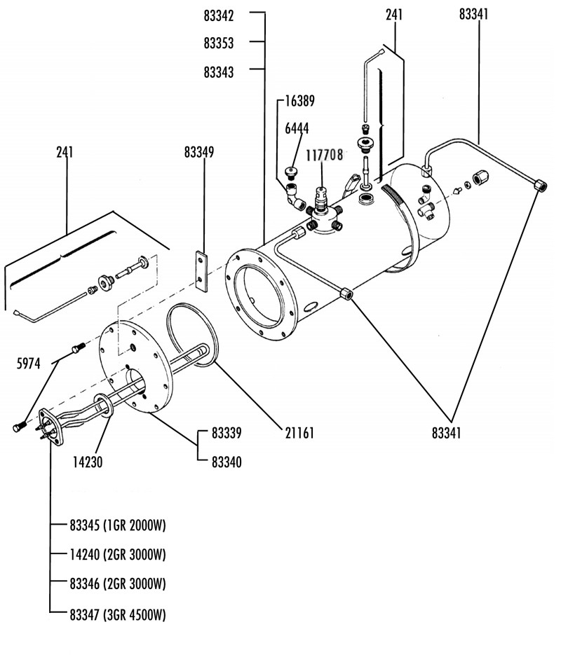 Exploded views for Horeca, Refrigeration & HVAC equipment
