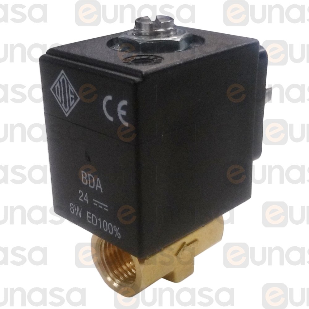 586 Electrovalvula 2 Vias 24V Dc 1/4x1/4 C24 - Electroválvula