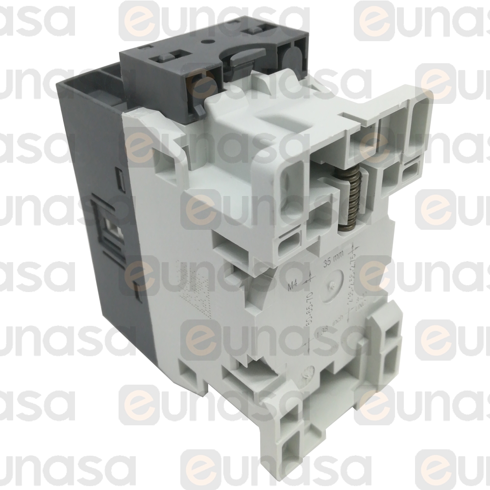 100414 Contactor 230V 25A 3NO/1NC AC3 400V 4kW 9A - Contactor