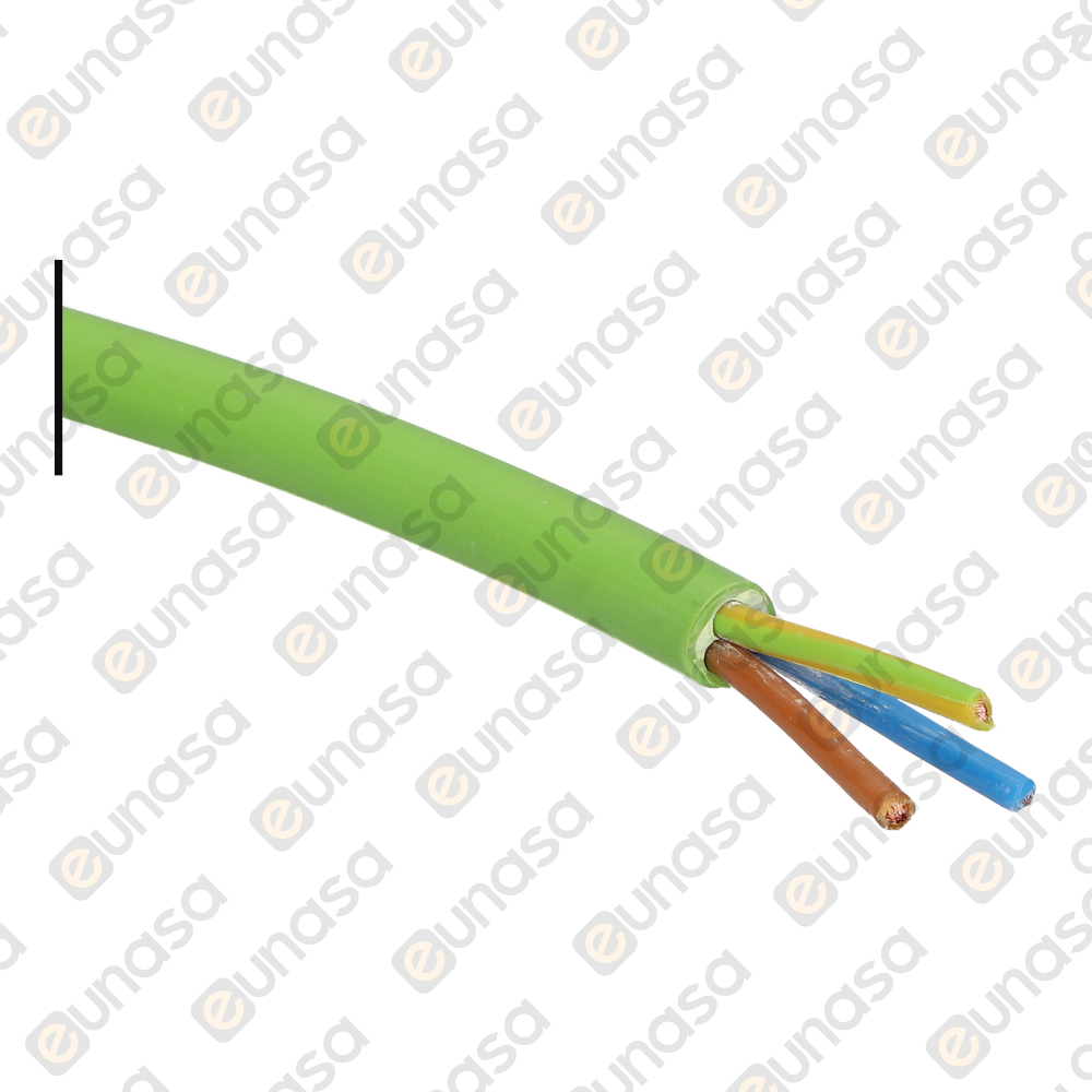 124094 Flexible Pvc Wire 3x2.5mm Halogen Free (10m) - Wire